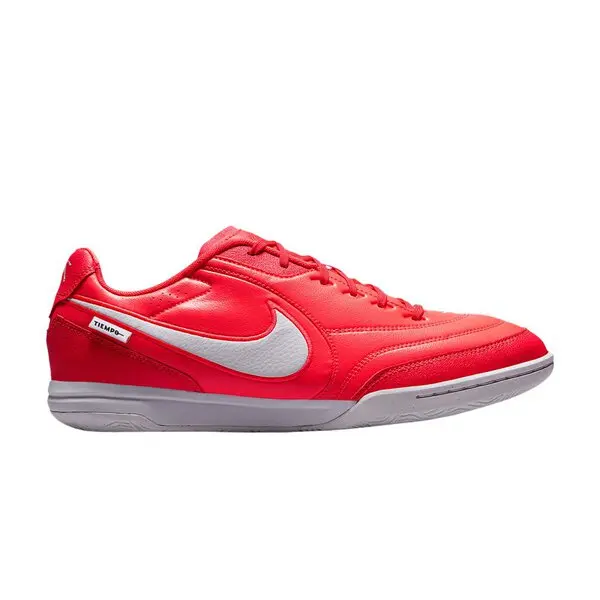 Nike Tiempo Streetgato Ic Low 'bright Crimson White - Red