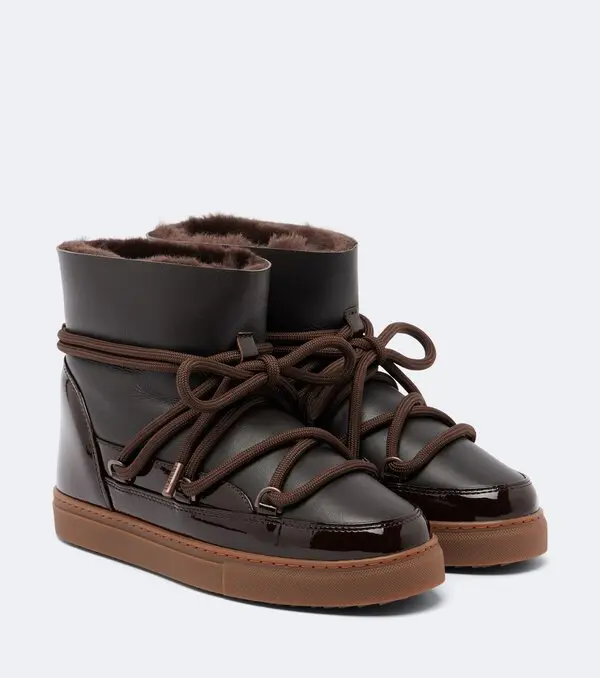 Inuikii Classic Leather Snow Boots - Brown