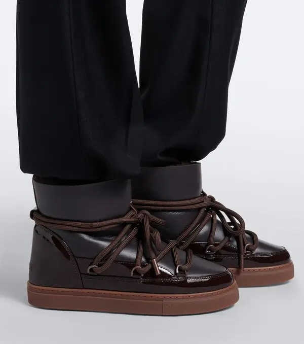 Inuikii Classic Leather Snow Boots - Brown