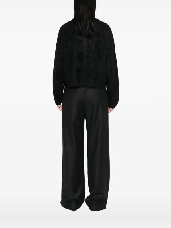 Soft Goat Wool Crewneck Jumper