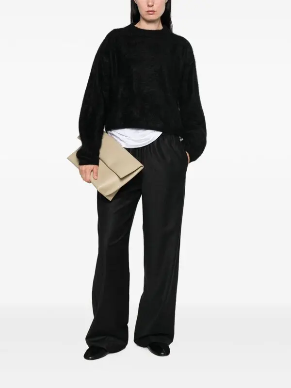 Soft Goat Wool Crewneck Jumper