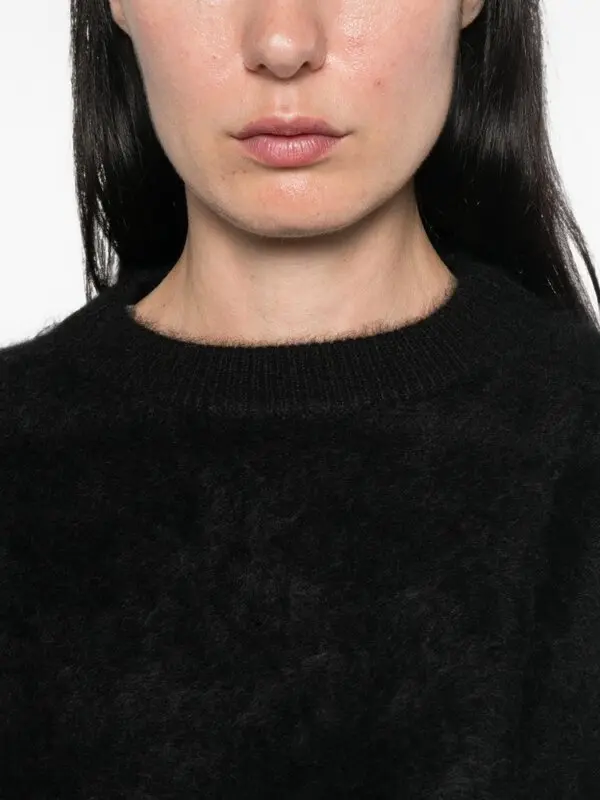 Soft Goat Wool Crewneck Jumper