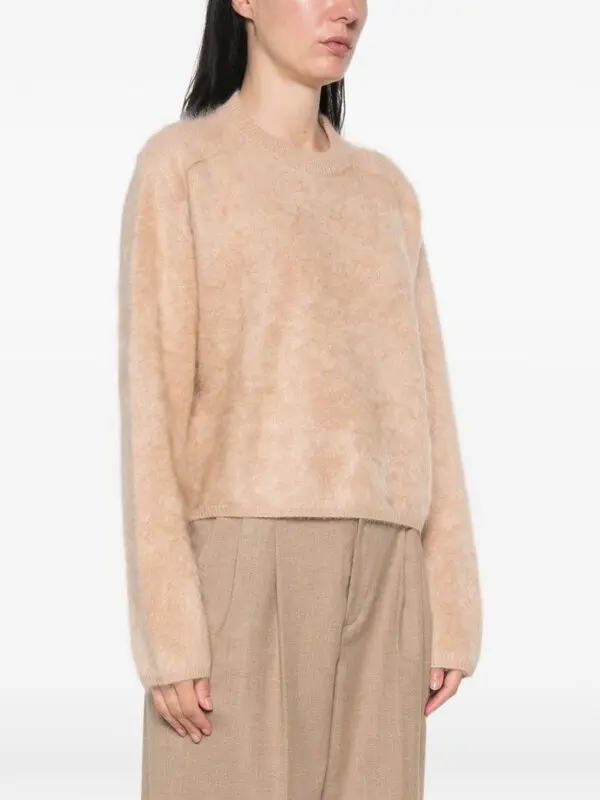 Soft Goat Wool Crewneck Jumper