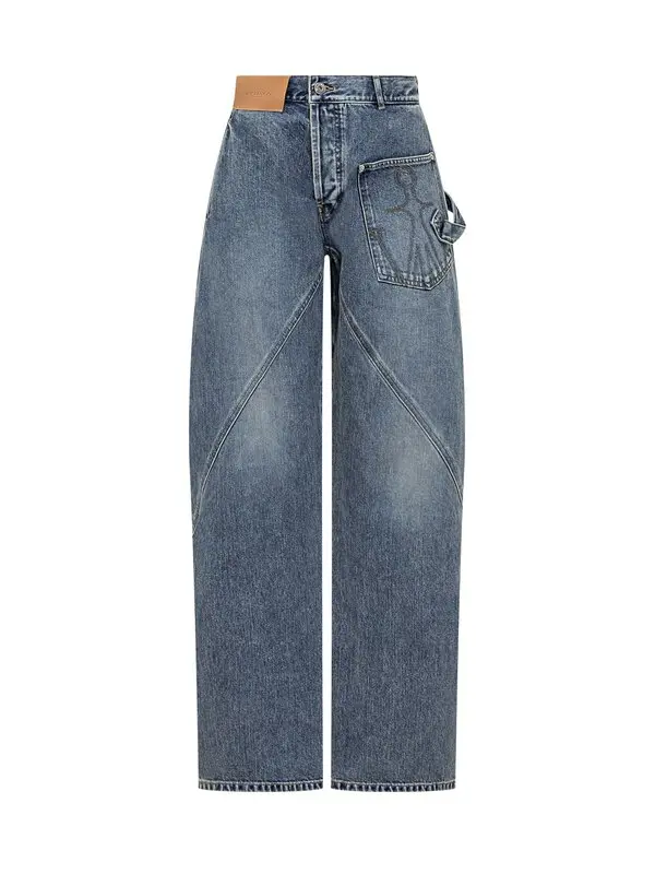 JW Anderson J. W. Anderson Twisted Work Jeans Mid Size