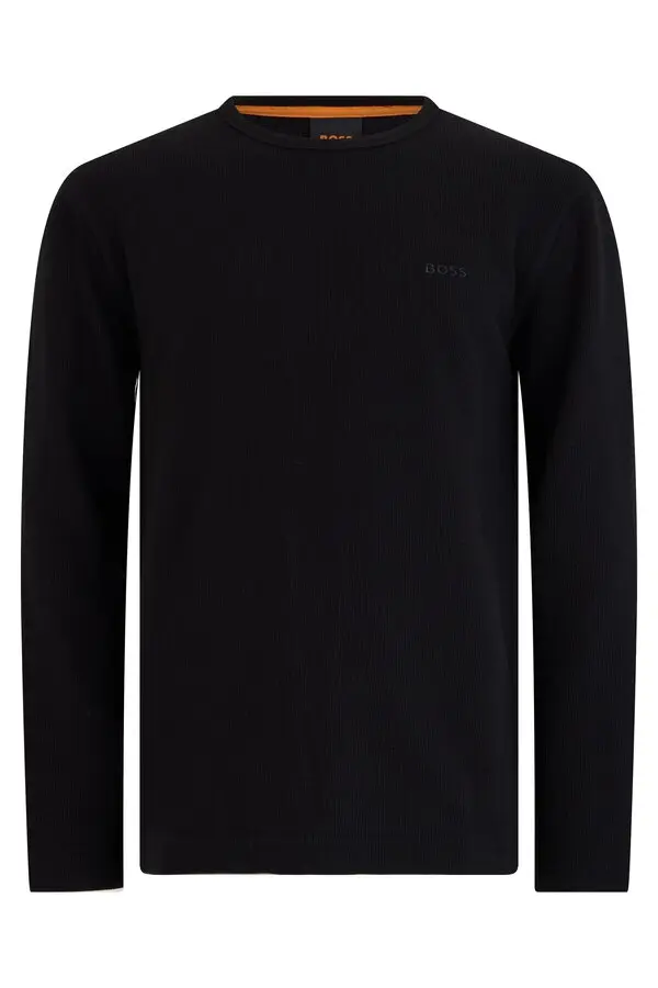 BOSS Long Sleeve Cotton Shirt With Classic Fit
