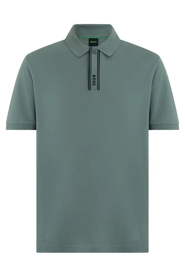 BOSS Short-sleeve Cotton Polo Shirt