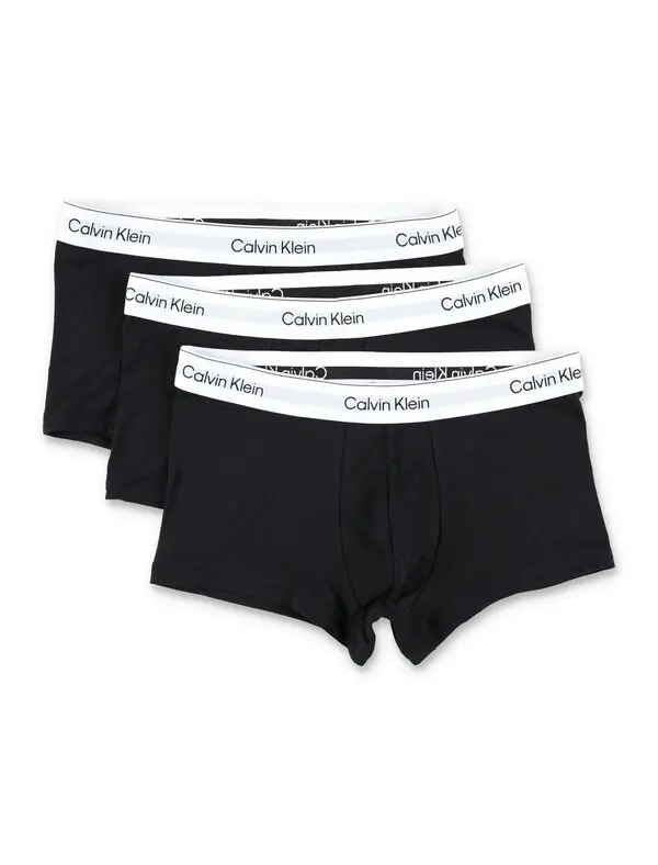 Calvin Klein Cotton Stretch Boxer Briefs 3-pack - Nero