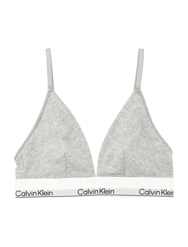 Calvin Klein Triangle Bralette - Grigio