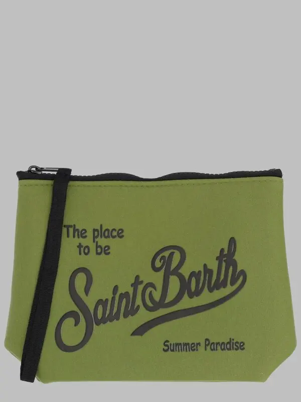 MC2 SAINT BARTH Mini Clutch Stylish And Functional - Green