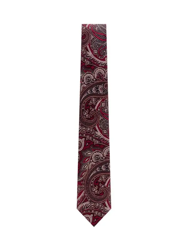 GABRIELE PASINI Elegant Silk Mini Tie With Artistic Design - 02