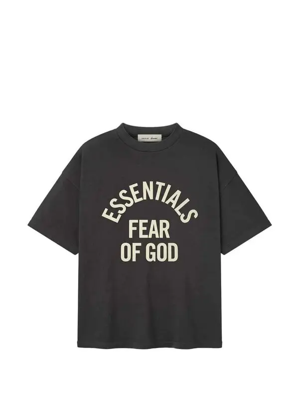 Fear Of God Campus 90s Short Sleeve T-shirt - Fadedblack