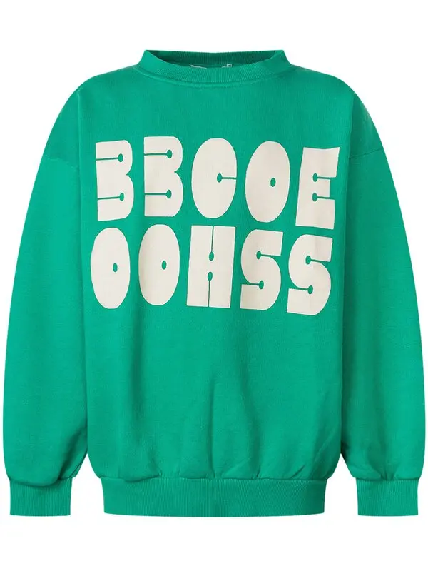 BOBO CHOSES Mini Logo Front Sweatshirt