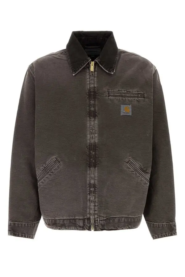 Carhartt Work In Progress Denim Og Detroit Jacket - Brown