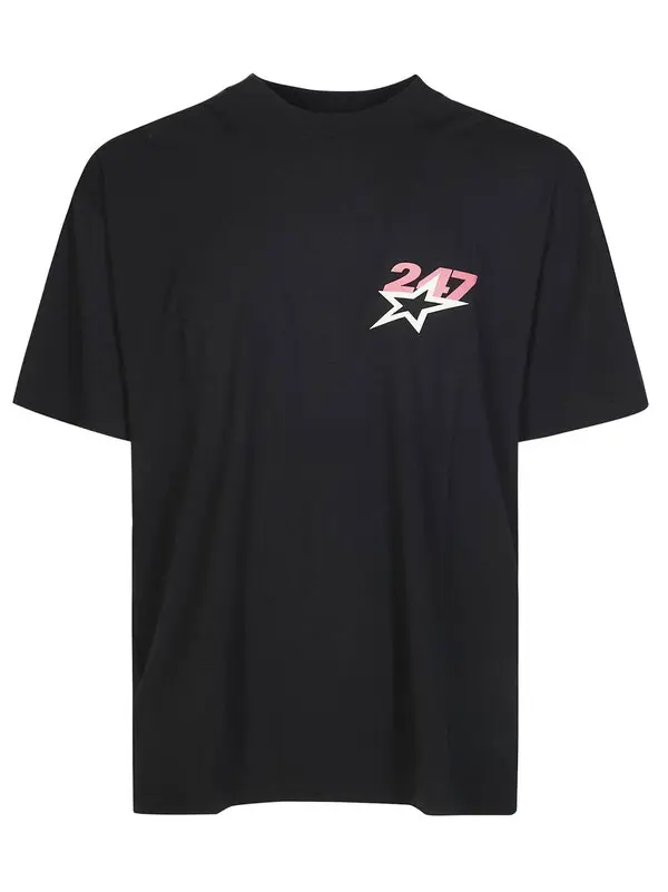 247 REPRESENT Star Print Oversized T-shirt