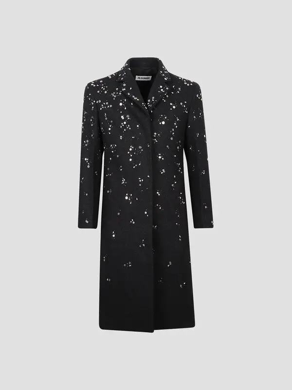 JIL SANDER Classic Wool-lined Tailored Jacket - Magnet