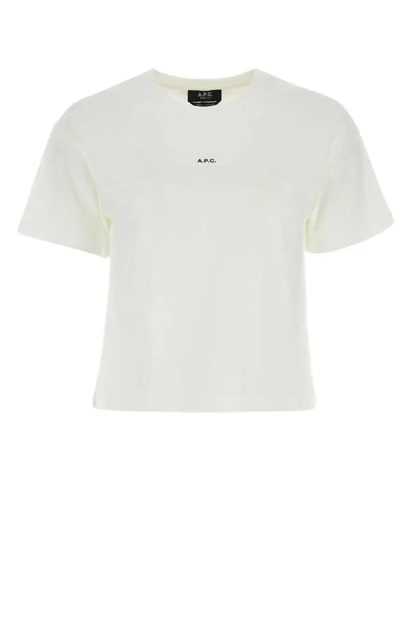A.p.c. Organic Cotton Boxy Fit Crew-neck T-shirt