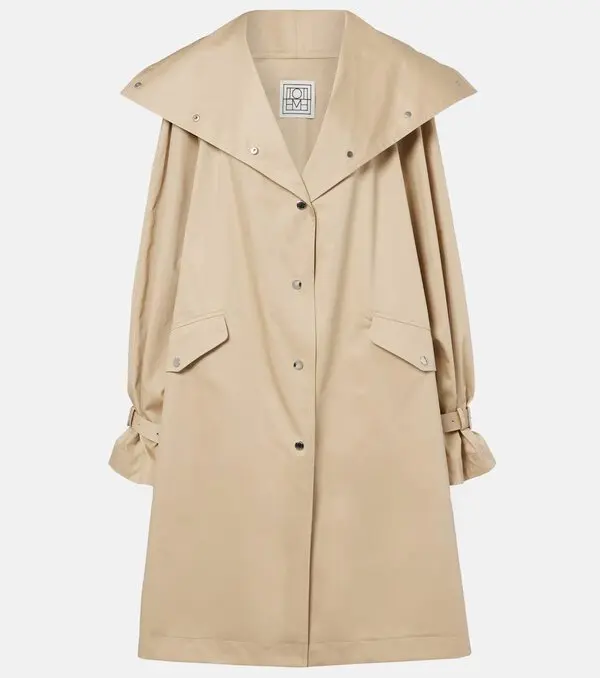 TOTEME Oversized Trench Coat - Beige