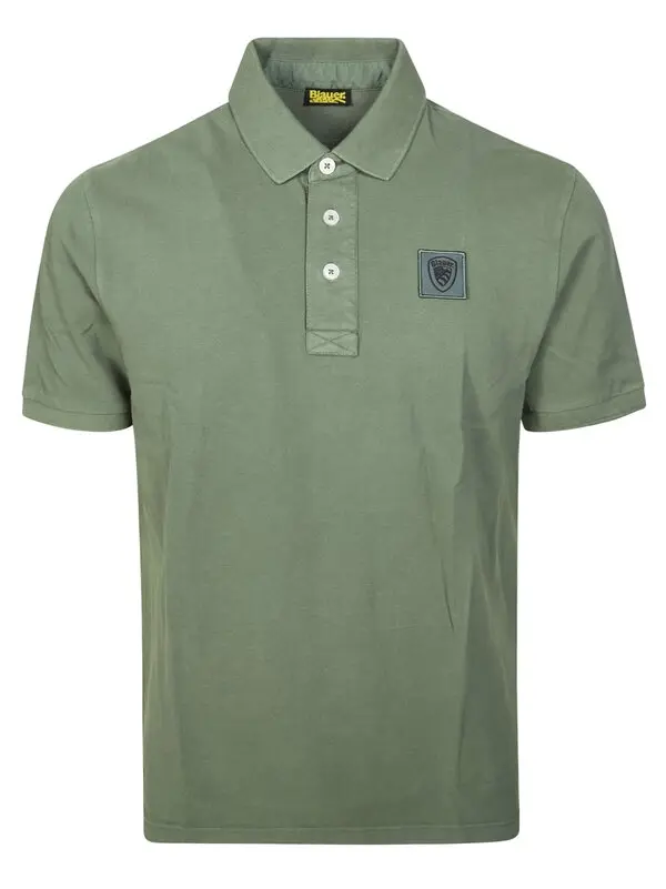 BLAUER. Classic Piquet Polo For