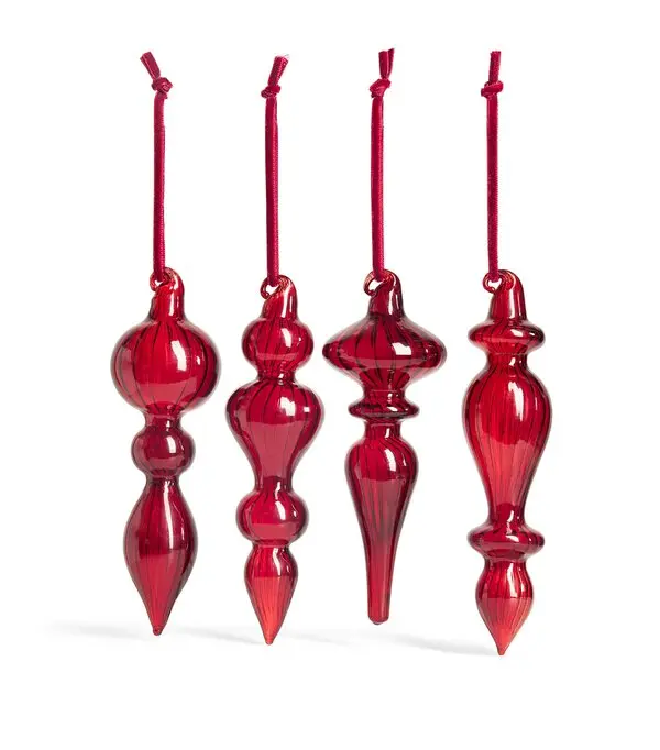 SHISHI Glass Orb Tree Decorations