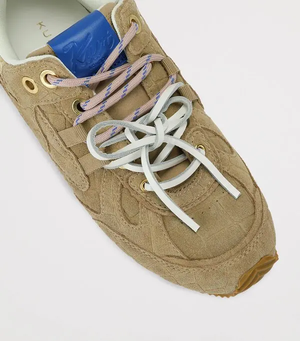 Kurt Geiger Suede Slim Runner Sneakers