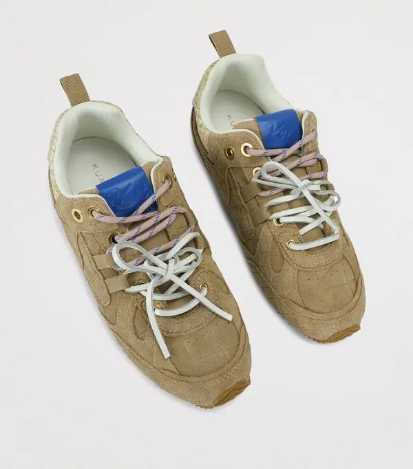 Kurt Geiger Suede Slim Runner Sneakers