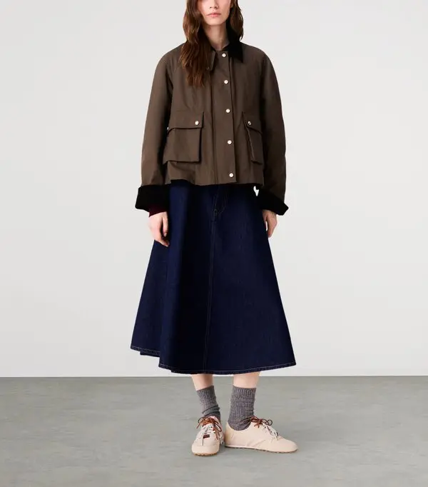 Maje Detachable-gilet Utility Jacket