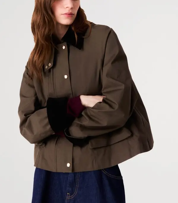 Maje Detachable-gilet Utility Jacket