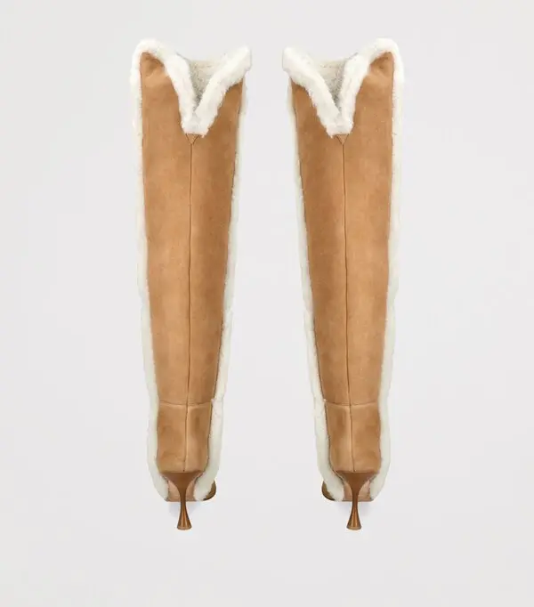 BETZÁBE Suede Bree Over-the-knee Boots 80