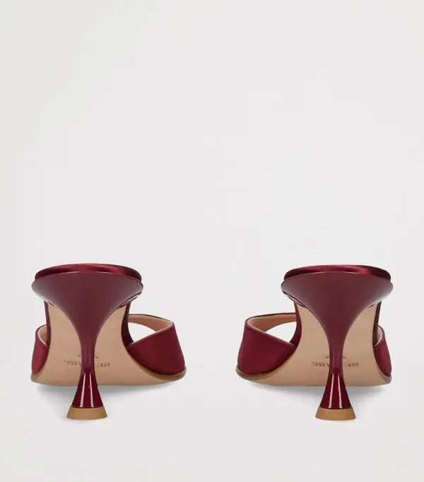 BETZÁBE Satin Jenni Heeled Mules 65