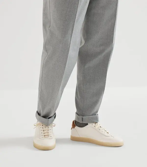 Brunello Cucinelli Leather Low-top Sneakers