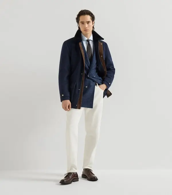 Brunello Cucinelli Leather Derby Shoes