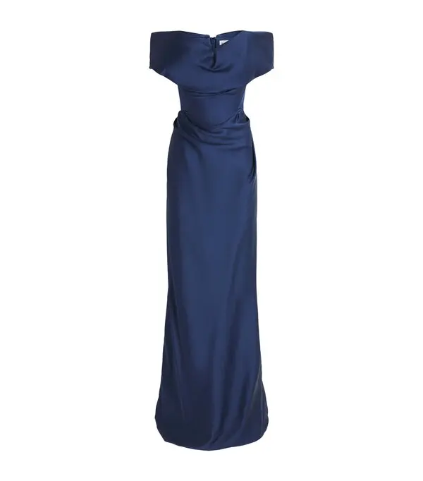 VIVIENNE WESTWOOD Nova Cocotte Gown - Navy
