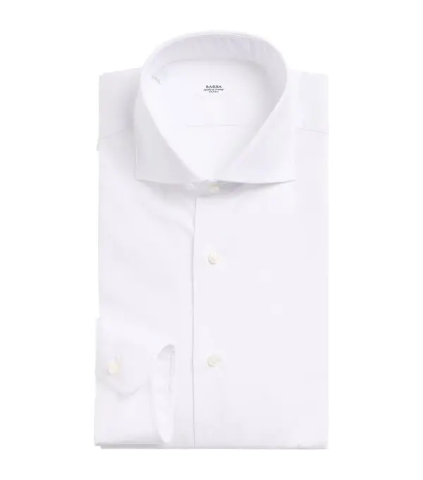 BARBA NAPOLI Cotton Shirt - White