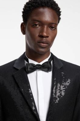 Hugo Silk-blend Bow Tie