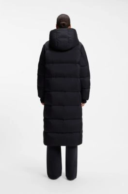 BOSS Water-repellent Puffer Jacket With Down Insulation