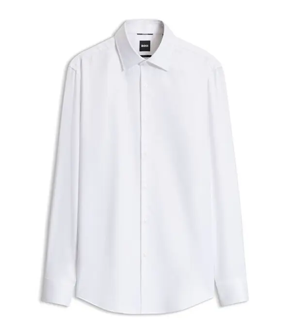 BOSS Slim-fit Shirt In A Cotton Blend