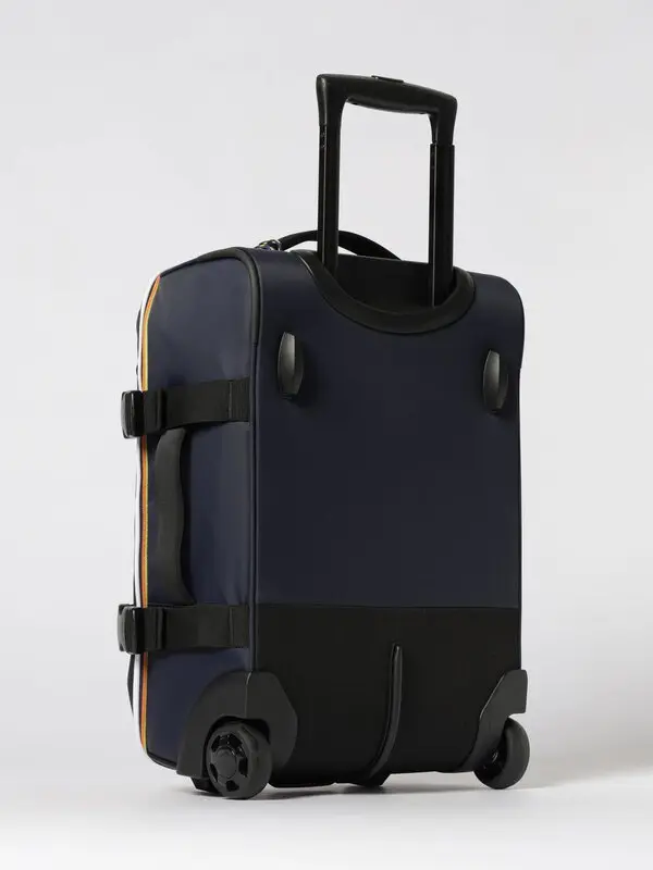 K-WAY Blossac S Recycled Ripstop Nylon Trolley Suitcase - Blue