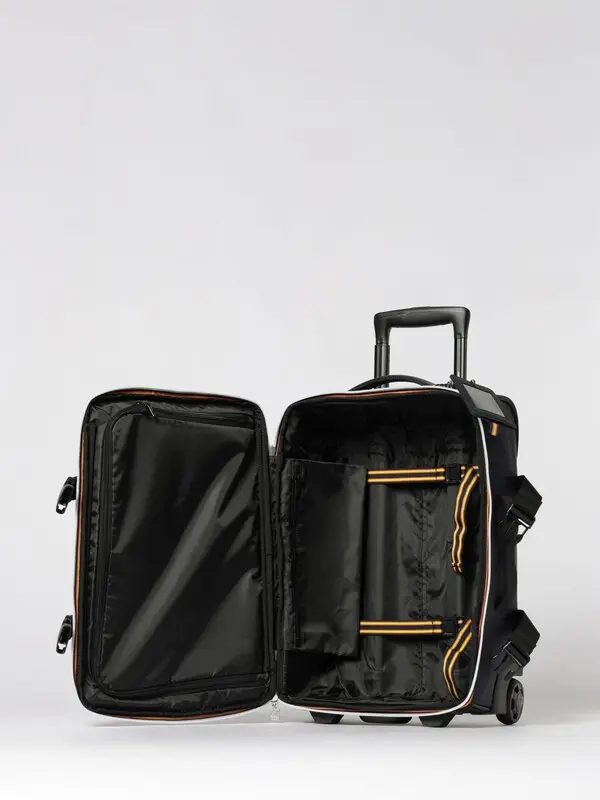 K-WAY Blossac S Recycled Ripstop Nylon Trolley Suitcase - Blue