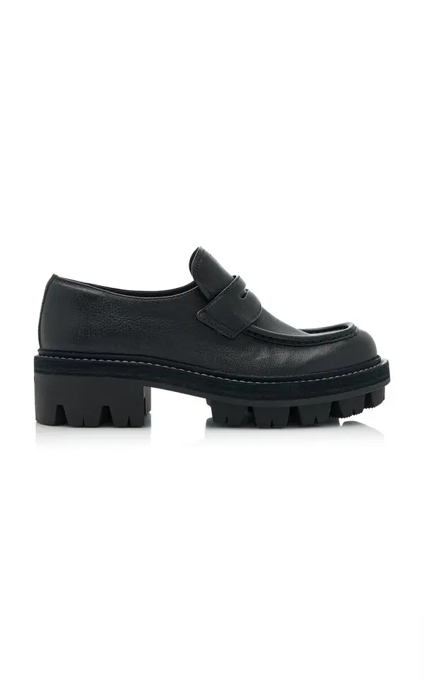 Prada Leather Loafers