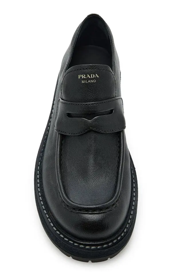 Prada Leather Loafers