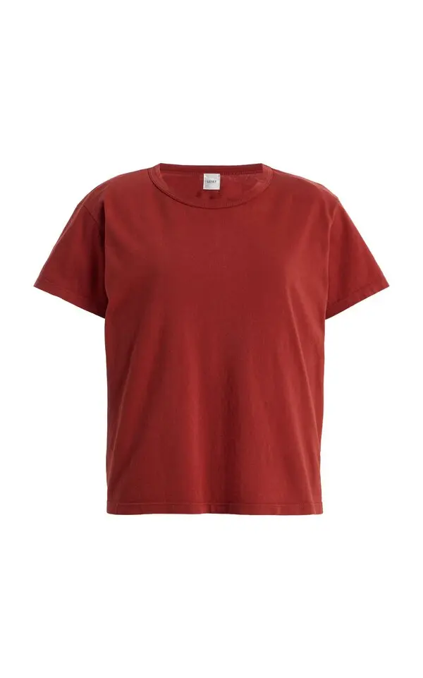 LESET The Margo Cotton T-shirt - Red