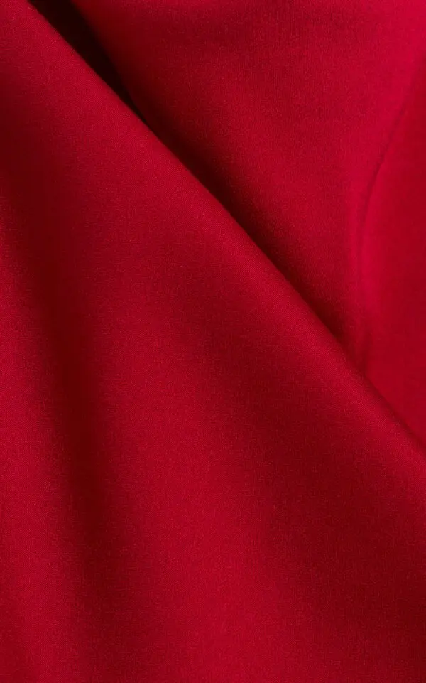 Simkhai Reannon Draped Satin Gown