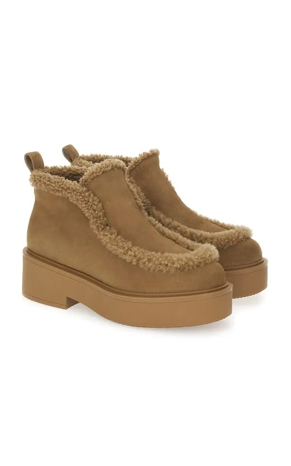 GIANVITO ROSSI Shearling Boots