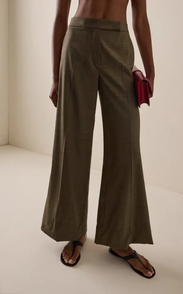 Max Mara Long Wool Trousers