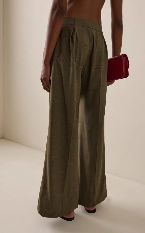 Max Mara Long Wool Trousers