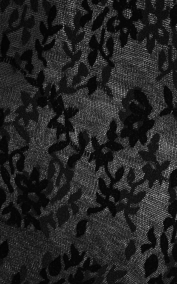 Swedish Stockings Magnolia Flocked Tights