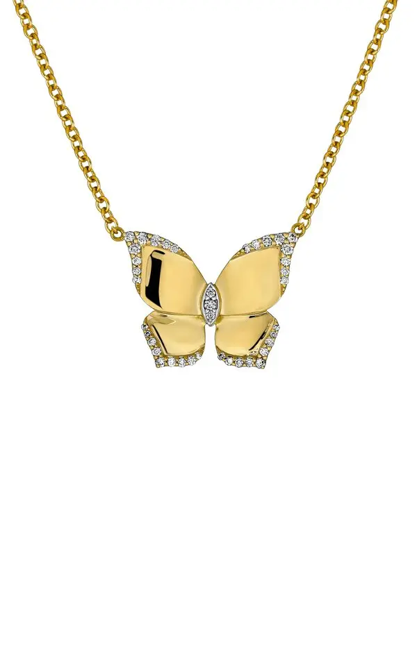 Piranesi Oro Butterfly Necklace