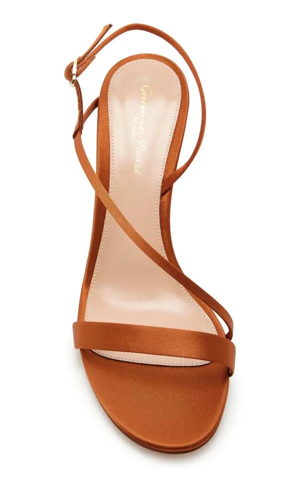 GIANVITO ROSSI Manhattan Satin Sandals