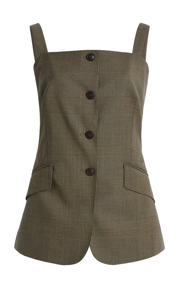 Max Mara Wool Single-breasted Gilet