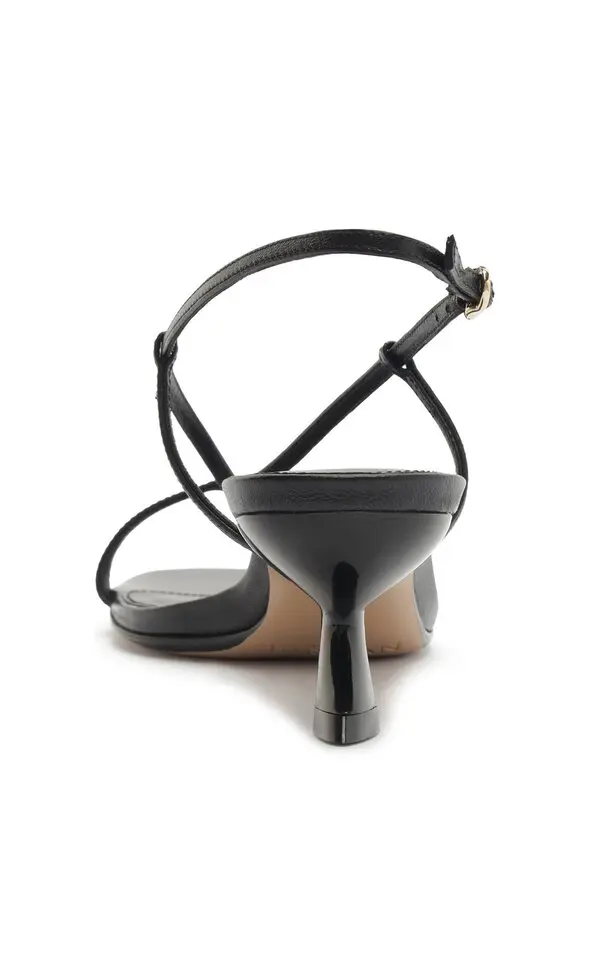 ALEXANDRE BIRMAN Ali Leather Sandals - Black